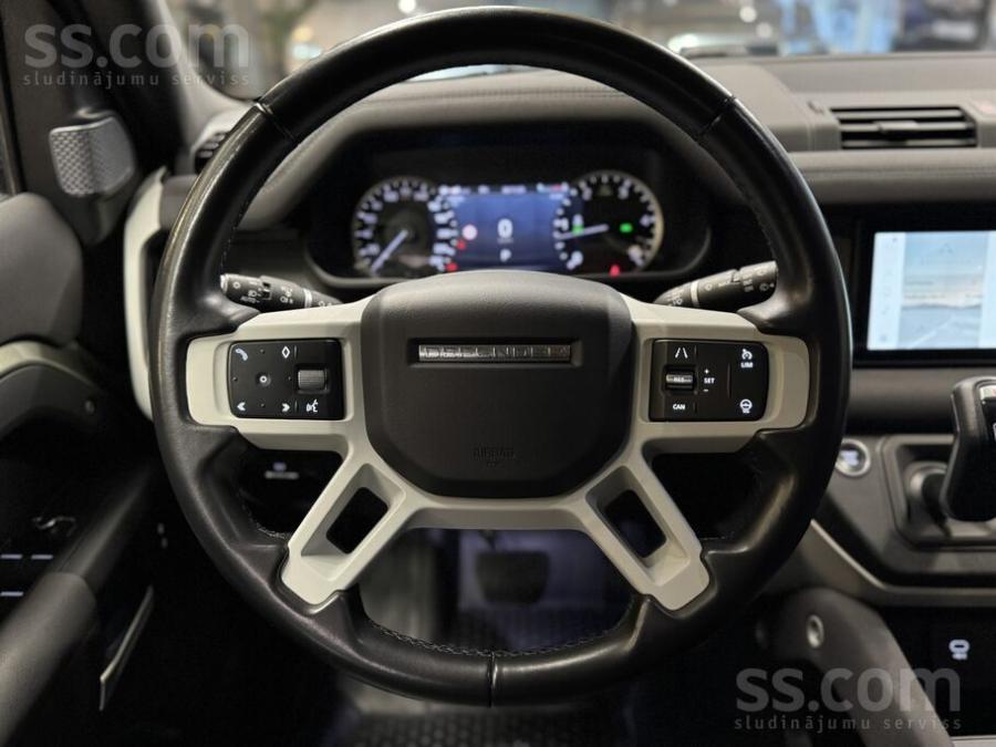 Pelēks Land Rover Defender 2022 Rīga, ar dzinēja tilpumu 3.00 L un nobraukumu 90 tūkst. km par 47490 €, foto 24 vietnē AUTOMOTO.COM.LV