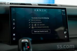 Grey Land Rover Defender 2023 in Riga, with an engine capacity of 3.00 L and mileage of 109 thousand km for 54990 €, photo 31 on AUTOMOTO.COM.LV