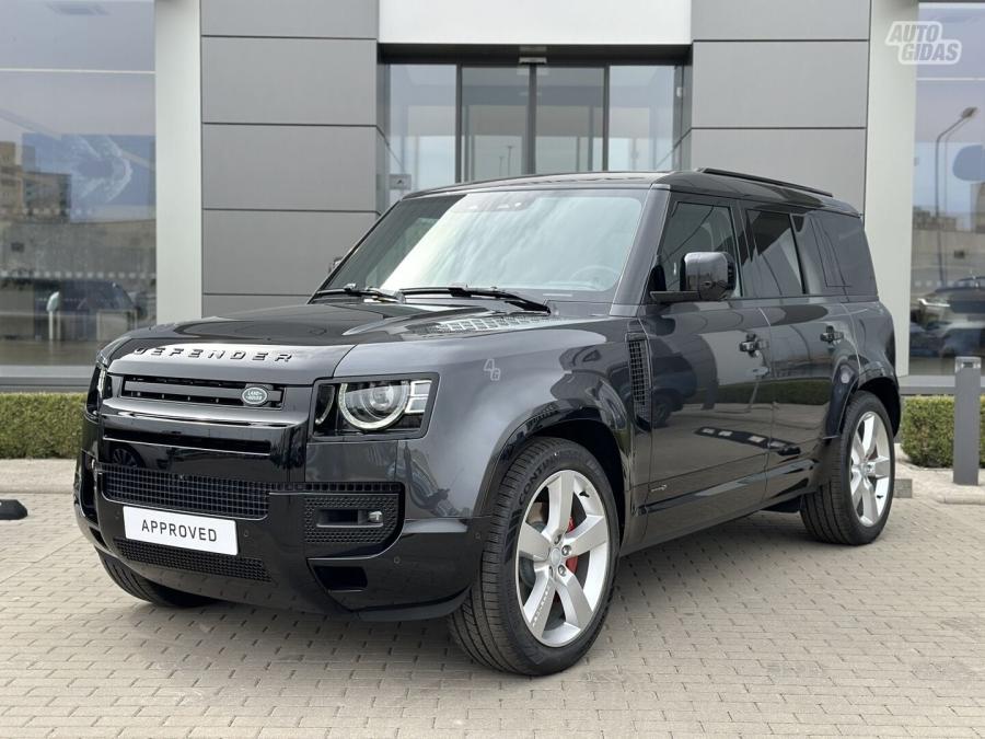 Grey Land Rover Defender 2025 in Vilnius, with an engine capacity of 3.00 L and mileage of 20 thousand km for 100900 €, photo 1 on AUTOMOTO.COM.LV