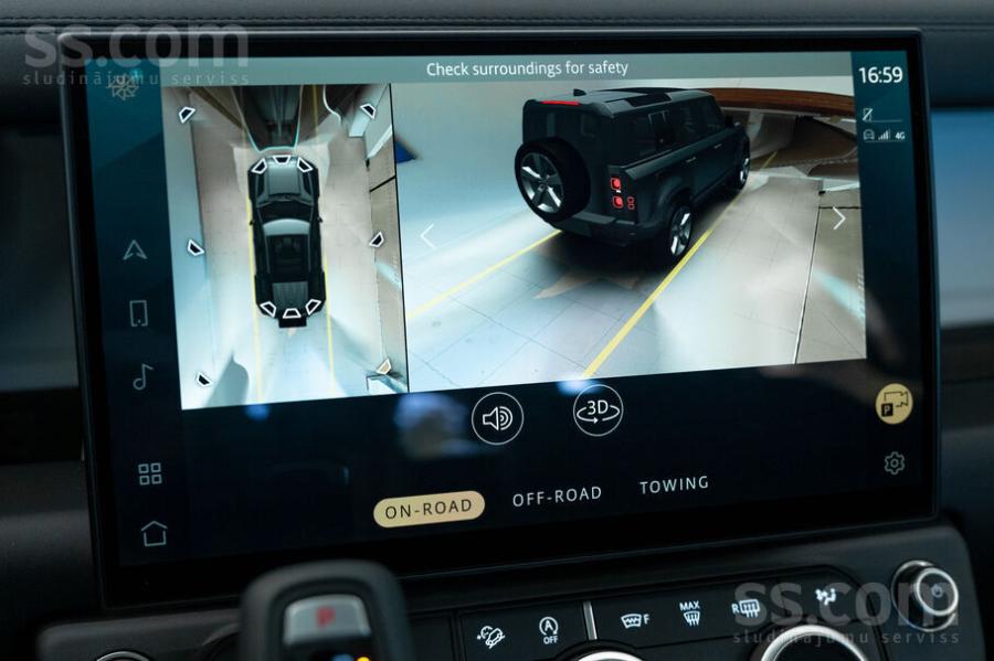 Pelēks Land Rover Defender 2026 Rīga, ar dzinēja tilpumu 3.00 L un nobraukumu 3 tūkst. km par 64990 €, foto 20 vietnē AUTOMOTO.COM.LV