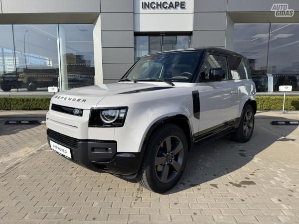 Land Rover Defender 2026 in Vilnius on AUTOMOTO.COM.LV Grey Land Rover Defender 2026 in Vilnius, with an engine capacity of 3.00 L and mileage of 15 thousand km for 80000 €, photo 1 on AUTOMOTO.COM.LV