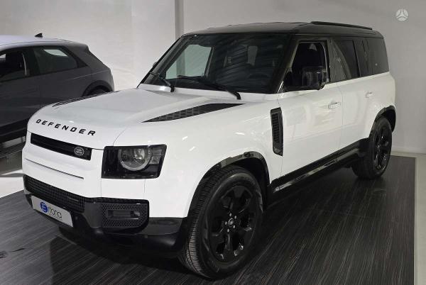 White Land Rover Defender 2024 in Siauliai, with an engine capacity of 3.00 L and mileage of 35 thousand km for 58300 €, photo 2 on AUTOMOTO.COM.LV