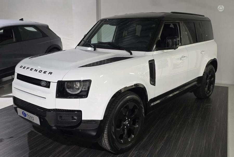 Balts Land Rover Defender 2024 Šauļi, ar dzinēja tilpumu 3.00 L un nobraukumu 35 tūkst. km par 58300 €, foto 3 vietnē AUTOMOTO.COM.LV