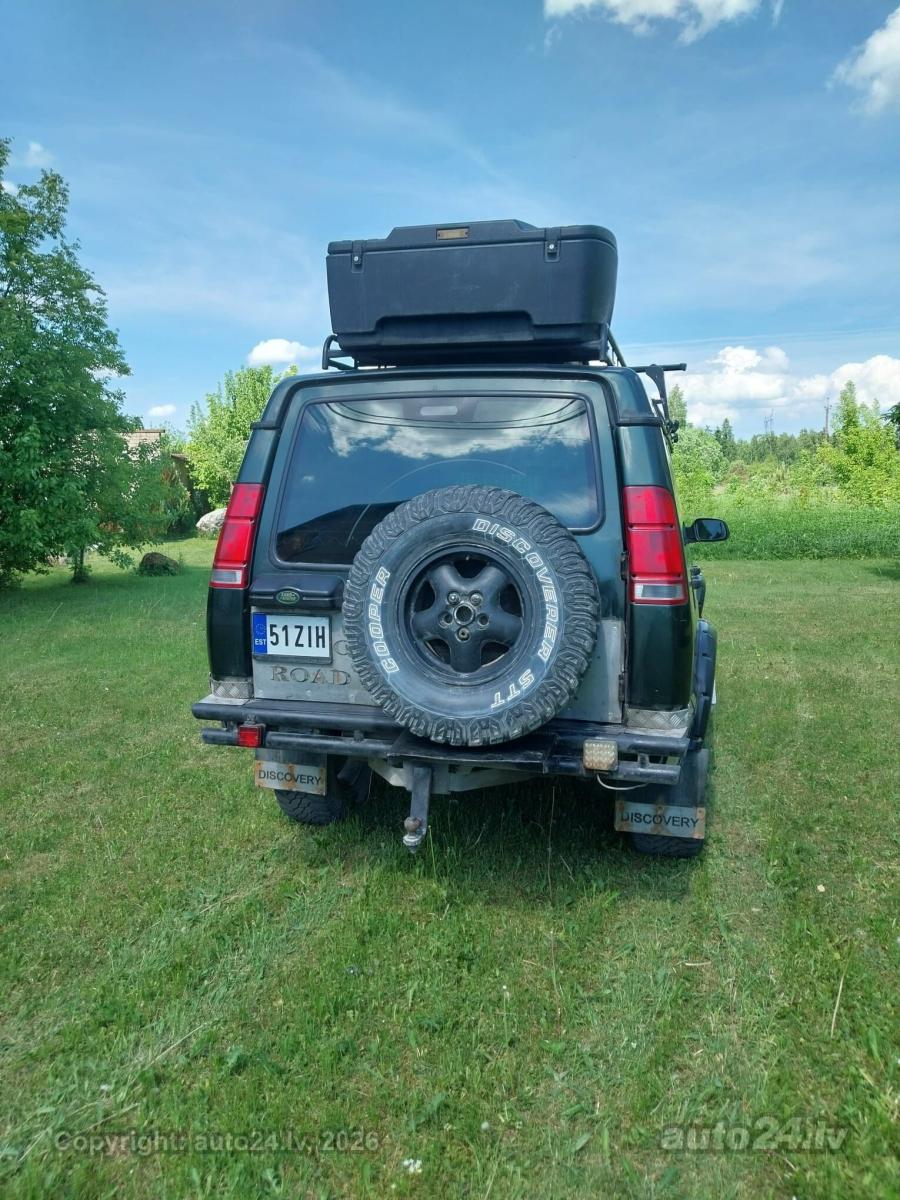 Melns Land Rover Discovery 2000 Tallina, ar dzinēja tilpumu 2.50 L un nobraukumu 0 tūkst. km par 11000 €, foto 5 vietnē AUTOMOTO.COM.LV