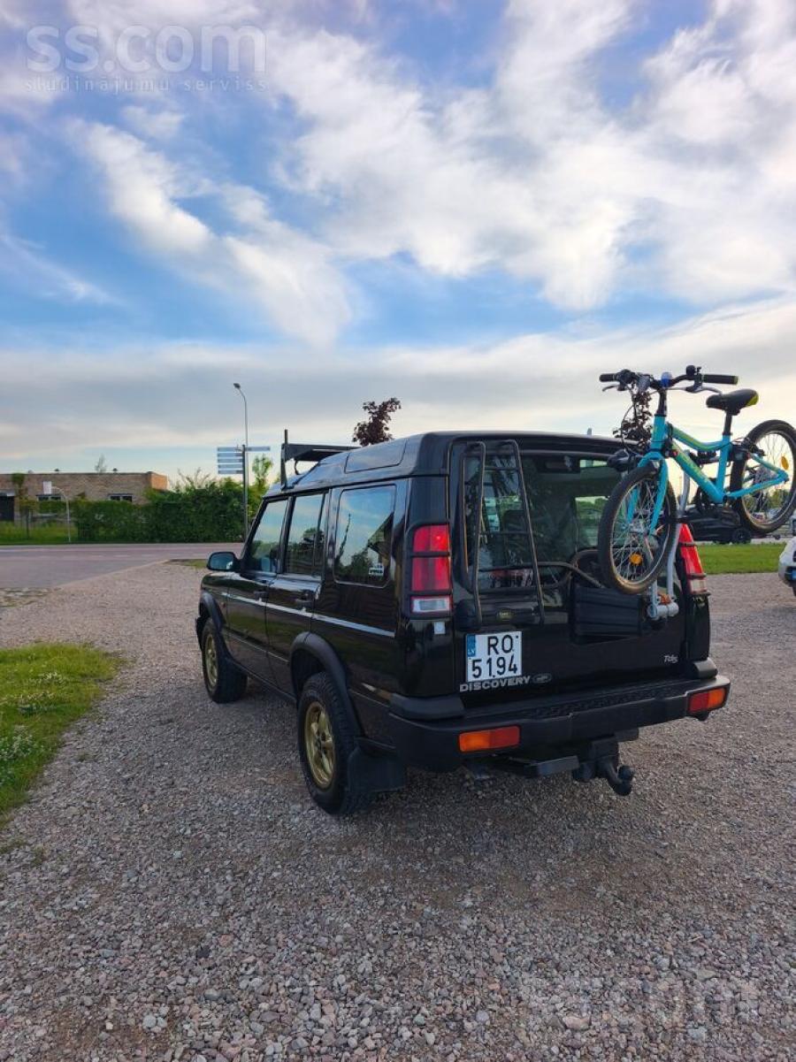 Melns Land Rover Discovery 2002 Jelgava, ar dzinēja tilpumu 2.50 L un nobraukumu 289 tūkst. km par 7874 €, foto 7 vietnē AUTOMOTO.COM.LV