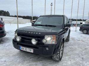 Melns Land Rover Discovery 2007 Viļņa, ar dzinēja tilpumu 2.72 L un nobraukumu 303 tūkst. km par 3600 €, foto  vietnē AUTOMOTO.COM.LV
