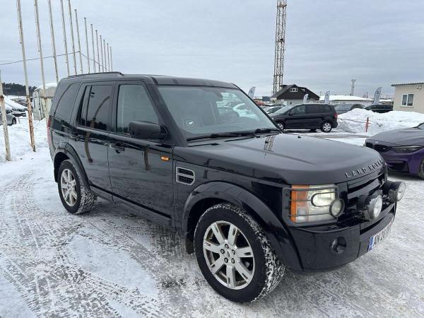 Black Land Rover Discovery 2007 in Vilnius, with an engine capacity of 2.72 L and mileage of 303 thousand km for 3400 €, photo 5 on AUTOMOTO.COM.LV