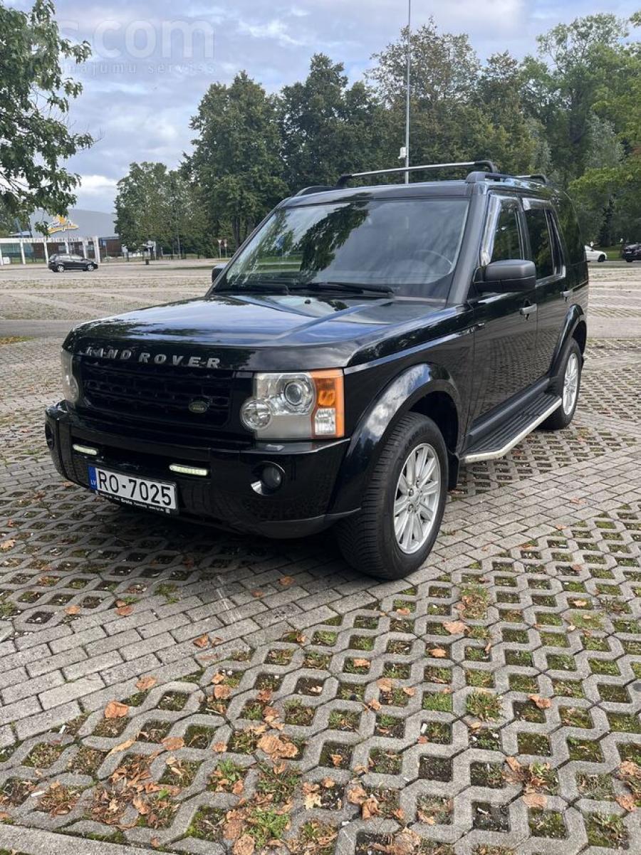 Melns Land Rover Discovery 2008 Ventspils, ar dzinēja tilpumu 2.70 L un nobraukumu 457 tūkst. km par 6900 €, foto 1 vietnē AUTOMOTO.COM.LV