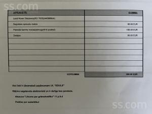 Melns Land Rover Discovery 2008 Ventspils, ar dzinēja tilpumu 2.70 L un nobraukumu 457 tūkst. km par 6900 €, foto 18 vietnē AUTOMOTO.COM.LV