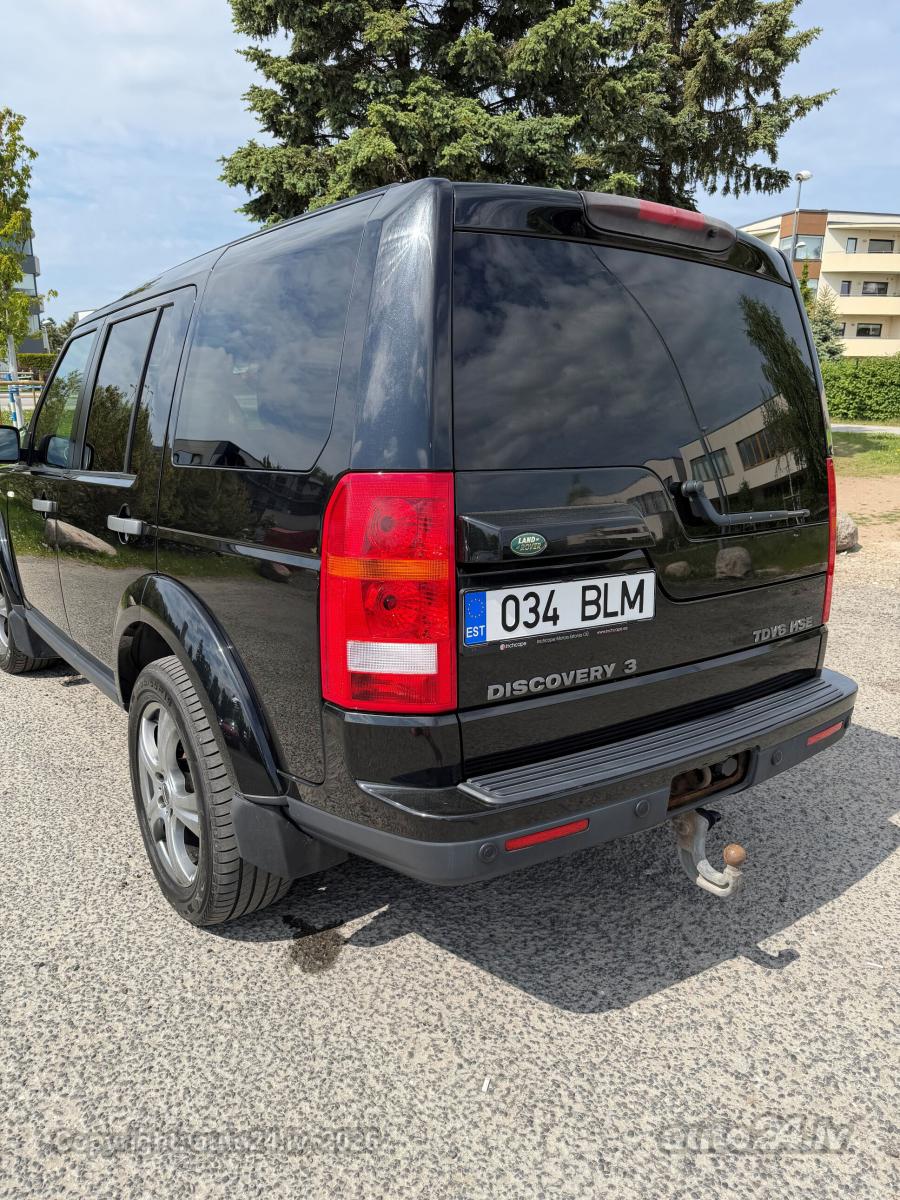 Black Land Rover Discovery 2009 in Tallinn, with an engine capacity of 2.70 L and mileage of 285 thousand km for 5500 €, photo 7 on AUTOMOTO.COM.LV