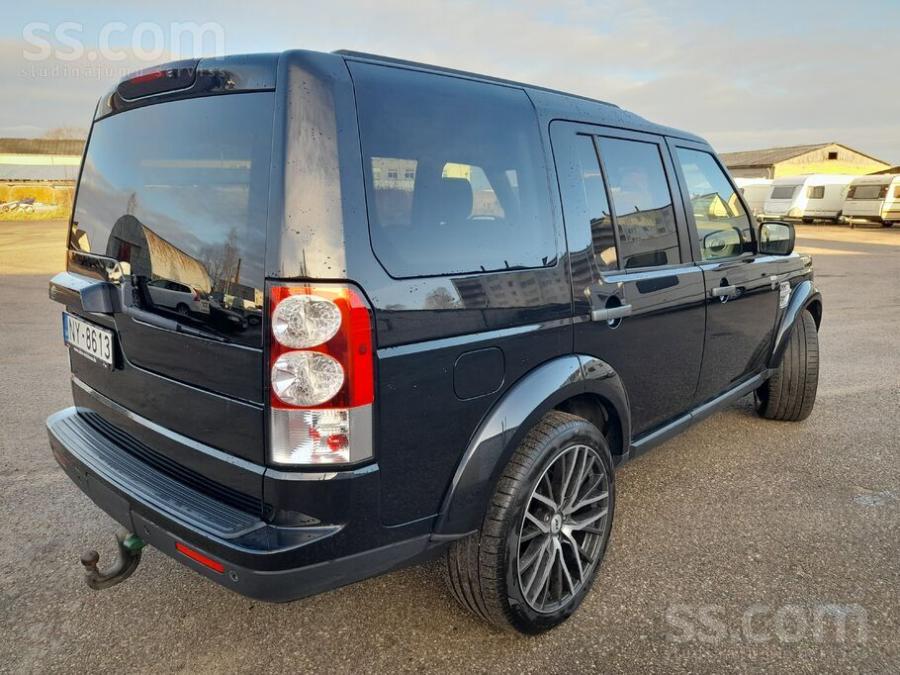 Melns Land Rover Discovery 2012 Talsi, ar dzinēja tilpumu 3.00 L un nobraukumu 206 tūkst. km par 9800 €, foto 5 vietnē AUTOMOTO.COM.LV