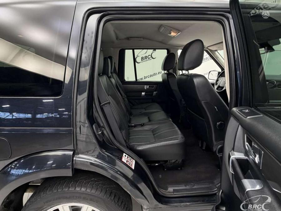Melns Land Rover Discovery 2012 Viļņa, ar dzinēja tilpumu 2.99 L un nobraukumu 387 tūkst. km par 7300 €, foto 12 vietnē AUTOMOTO.COM.LV