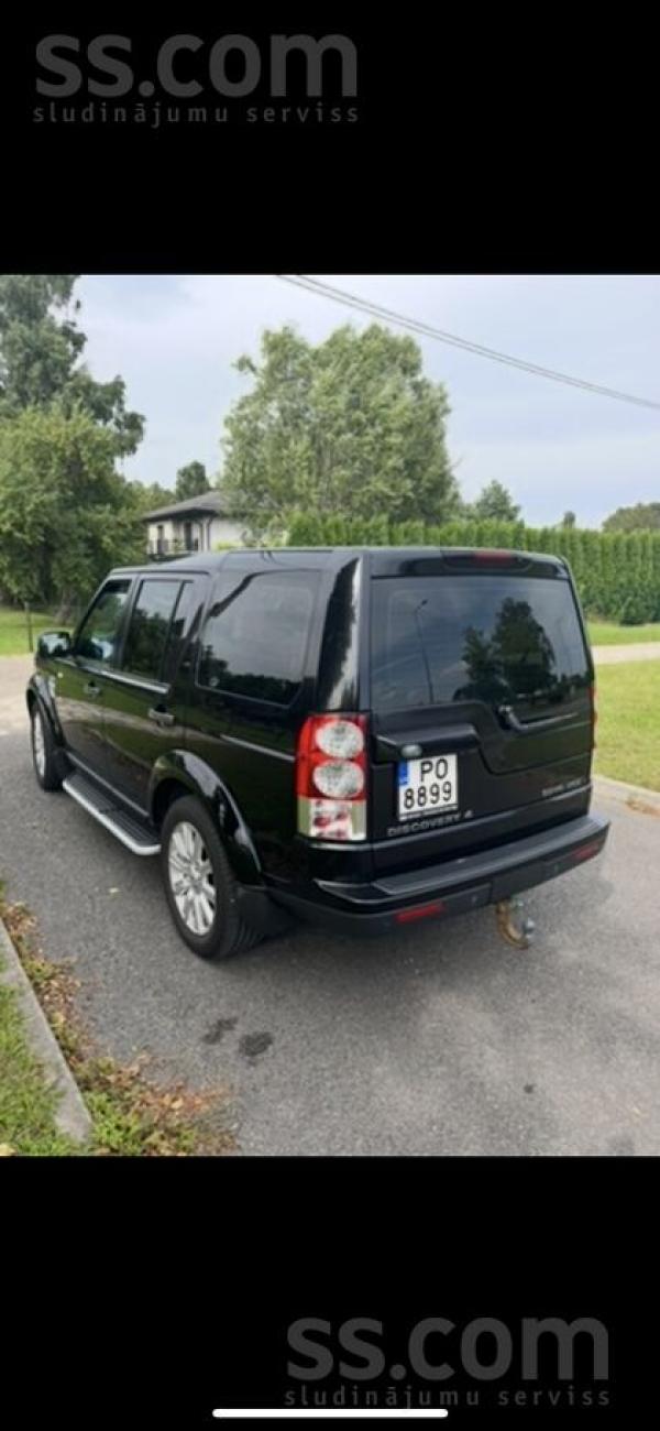 Black Land Rover Discovery 2013 in Jurmala, with an engine capacity of 3.00 L and mileage of 310 thousand km for 8000 €, photo 3 on AUTOMOTO.COM.LV