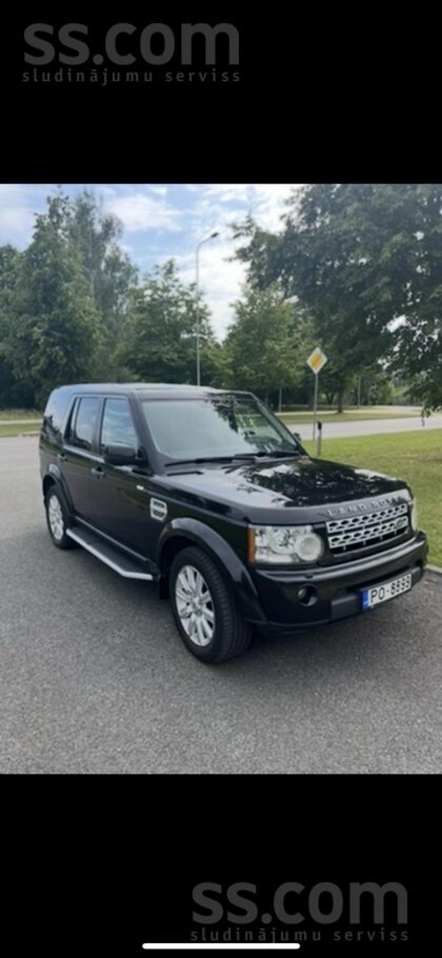 Black Land Rover Discovery 2013 in Jurmala, with an engine capacity of 3.00 L and mileage of 310 thousand km for 8000 €, photo 4 on AUTOMOTO.COM.LV