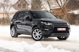 Black Land Rover Discovery 2016 in Jelgava, with an engine capacity of 2.00 L and mileage of 196 thousand km for 12690 €, photo  on AUTOMOTO.COM.LV