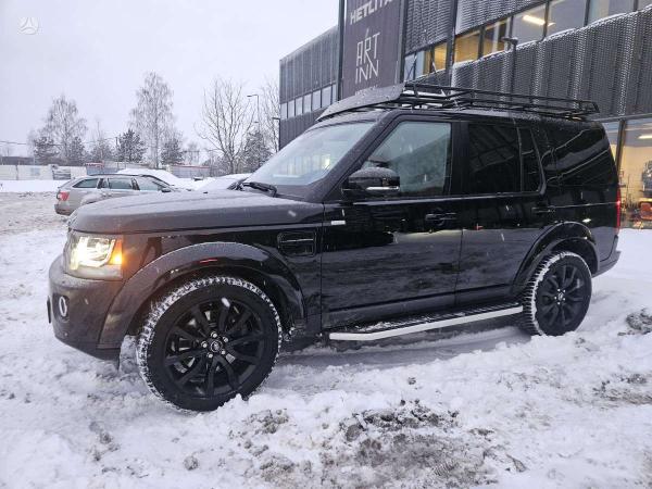 Melns Land Rover Discovery 2016 Viļņa, ar dzinēja tilpumu 3.00 L un nobraukumu 110 tūkst. km par 18500 €, foto 1 vietnē AUTOMOTO.COM.LV