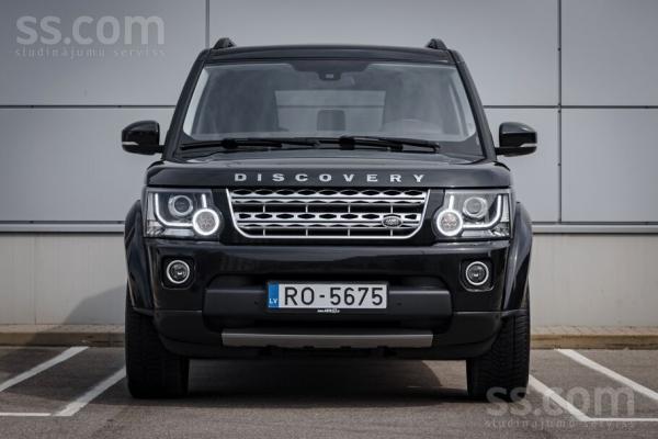 Melns Land Rover Discovery 2016 Rīga, ar dzinēja tilpumu 3.00 L un nobraukumu 250 tūkst. km par 13490 €, foto 2 vietnē AUTOMOTO.COM.LV