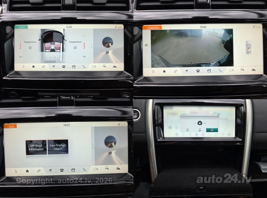 Black Land Rover Discovery 2017 in Tallinn, with an engine capacity of 3.00 L and mileage of 105 thousand km for 24990 €, photo 23 on AUTOMOTO.COM.LV
