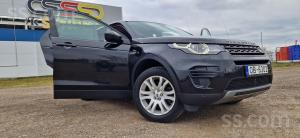 Black Land Rover Discovery 2017 in Daugavpils, with an engine capacity of 2.00 L and mileage of 179 thousand km for 14100 €, photo 35 on AUTOMOTO.COM.LV