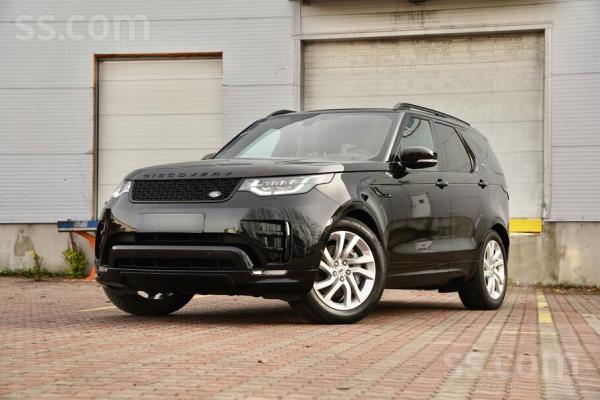 Black Land Rover Discovery 2019 in Riga, with an engine capacity of 3.00 L and mileage of 94 thousand km for 34900 €, photo 1 on AUTOMOTO.COM.LV
