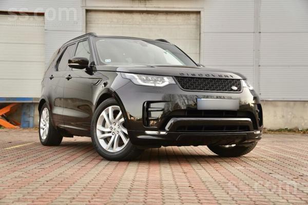 Black Land Rover Discovery 2019 in Riga, with an engine capacity of 3.00 L and mileage of 94 thousand km for 34900 €, photo 2 on AUTOMOTO.COM.LV