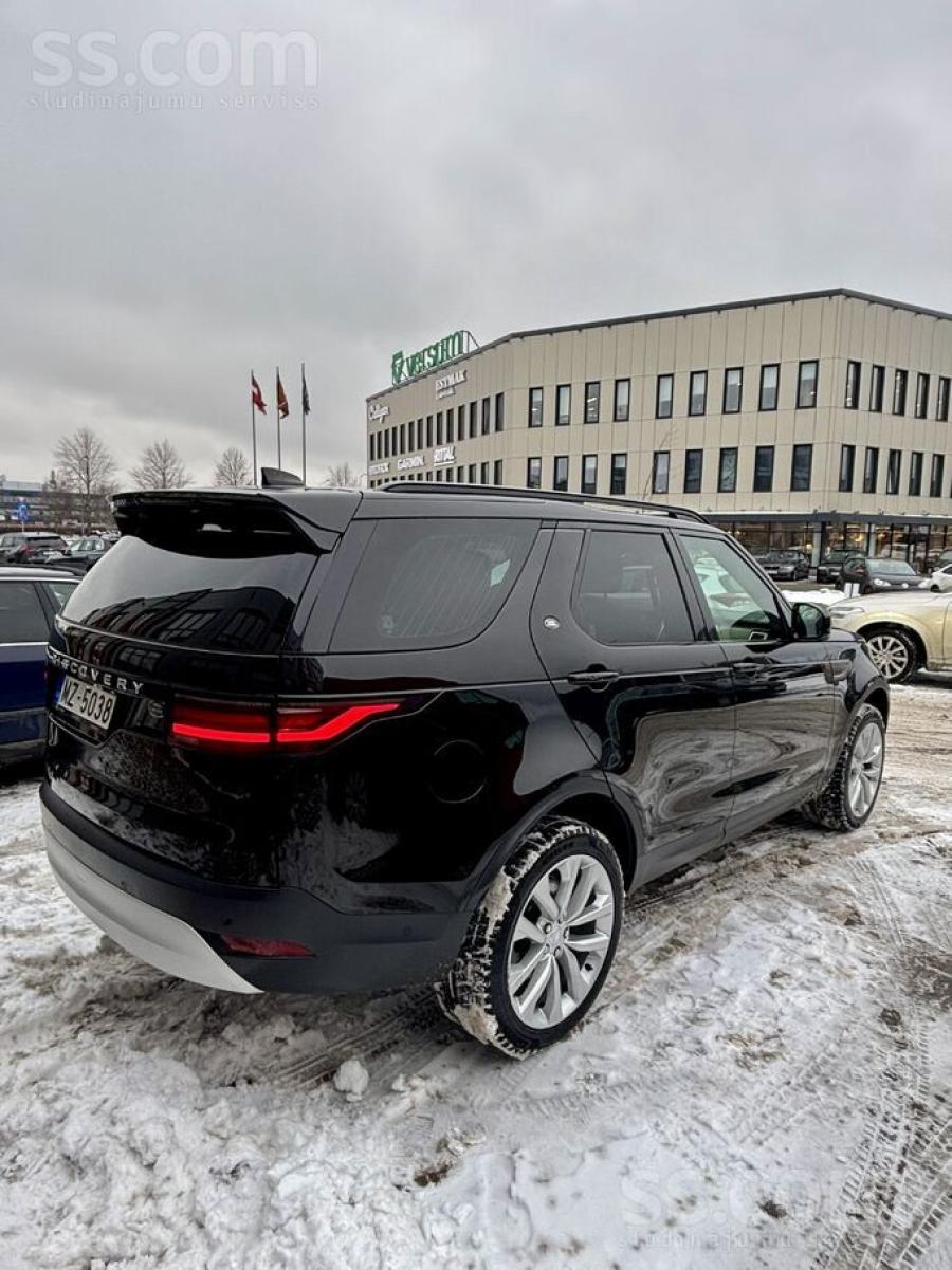 Melns Land Rover Discovery 2021 Rīga, ar dzinēja tilpumu 3.00 L un nobraukumu 85 tūkst. km par 38900 €, foto 5 vietnē AUTOMOTO.COM.LV