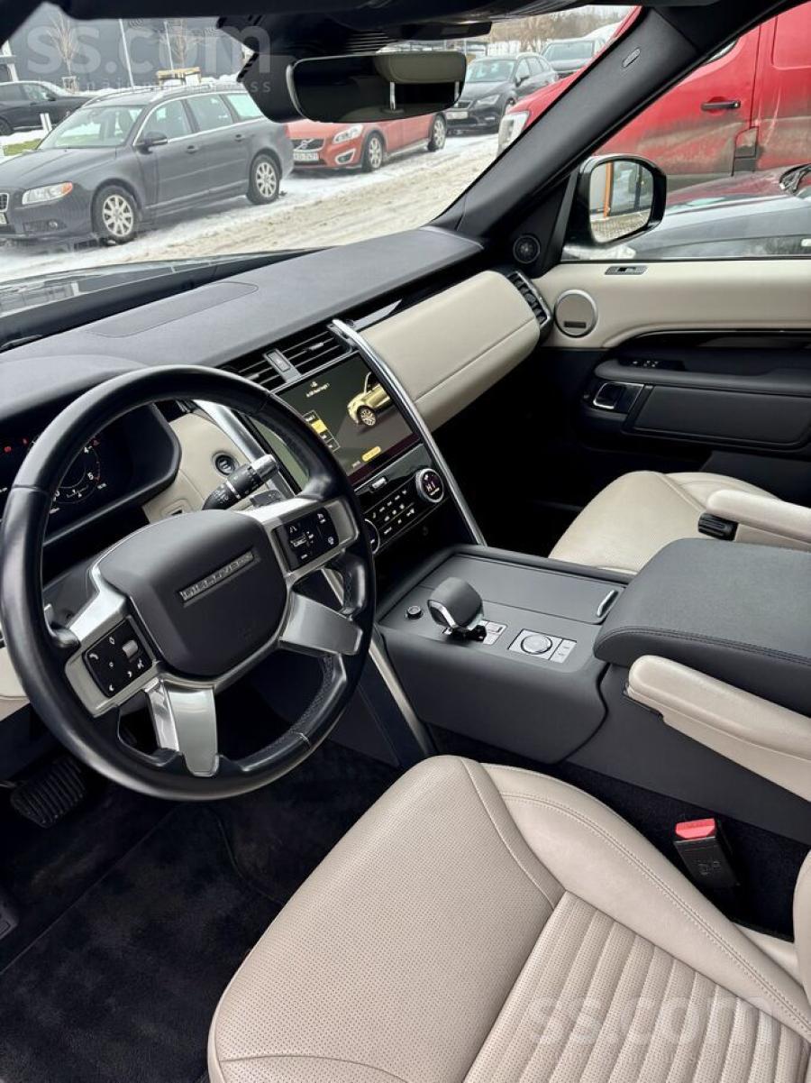 Melns Land Rover Discovery 2021 Rīga, ar dzinēja tilpumu 3.00 L un nobraukumu 85 tūkst. km par 38900 €, foto 7 vietnē AUTOMOTO.COM.LV