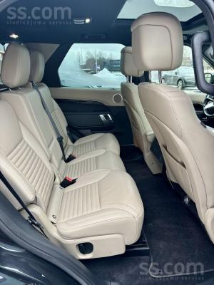 Melns Land Rover Discovery 2021 Rīga, ar dzinēja tilpumu 3.00 L un nobraukumu 85 tūkst. km par 38900 €, foto 17 vietnē AUTOMOTO.COM.LV