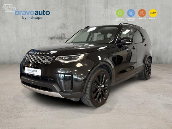 Black Land Rover Discovery 2021 in Vilnius, with an engine capacity of 3.00 L and mileage of 75 thousand km for 38000 €, photo 1 on AUTOMOTO.COM.LV