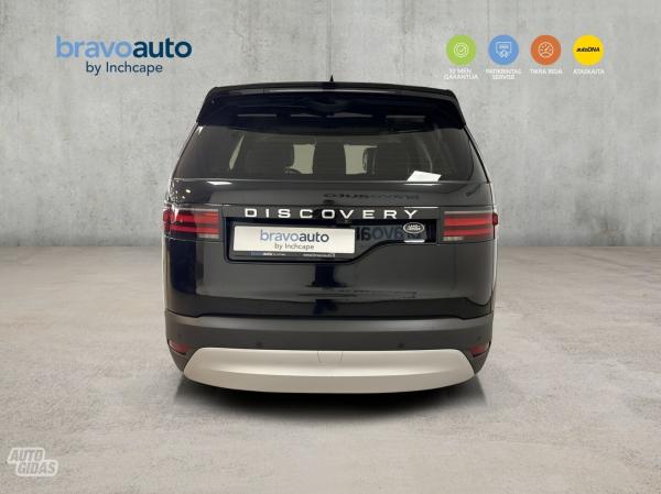 Black Land Rover Discovery 2021 in Vilnius, with an engine capacity of 3.00 L and mileage of 75 thousand km for 38000 €, photo 4 on AUTOMOTO.COM.LV