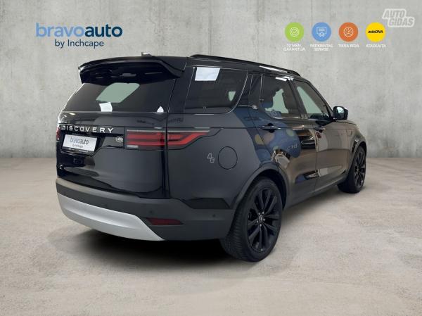 Black Land Rover Discovery 2021 in Vilnius, with an engine capacity of 3.00 L and mileage of 75 thousand km for 38000 €, photo 5 on AUTOMOTO.COM.LV