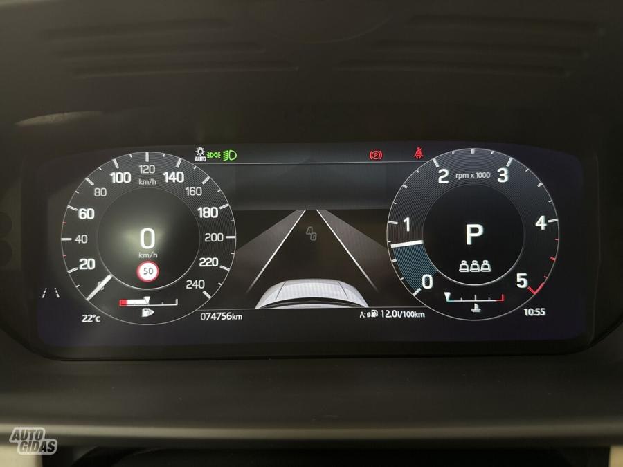 Melns Land Rover Discovery 2021 Viļņa, ar dzinēja tilpumu 3.00 L un nobraukumu 75 tūkst. km par 38000 €, foto 14 vietnē AUTOMOTO.COM.LV