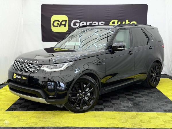 Melns Land Rover Discovery 2022 Viļņa, ar dzinēja tilpumu 3.00 L un nobraukumu 64 tūkst. km par 36999 €, foto  vietnē AUTOMOTO.COM.LV