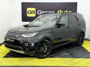 Melns Land Rover Discovery 2022 Viļņa, ar dzinēja tilpumu 3.00 L un nobraukumu 64 tūkst. km par 36999 €, foto  vietnē AUTOMOTO.COM.LV