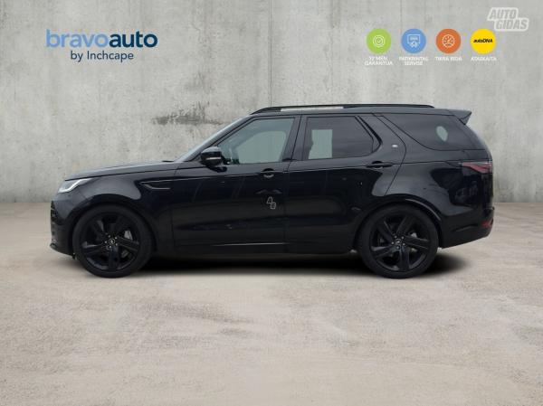 Land Rover Discovery 2025 Klaipėda vietnē Melns Land Rover Discovery 2025 Klaipėda, ar dzinēja tilpumu 3.00 L un nobraukumu 25 tūkst. km par 71000 €, foto 3 vietnē AUTOMOTO.COM.LV