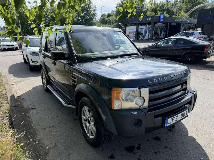 Zils Land Rover Discovery 2005 Viļņa, ar dzinēja tilpumu 2.72 L un nobraukumu 330 tūkst. km par 1700 €, foto 3 vietnē AUTOMOTO.COM.LV