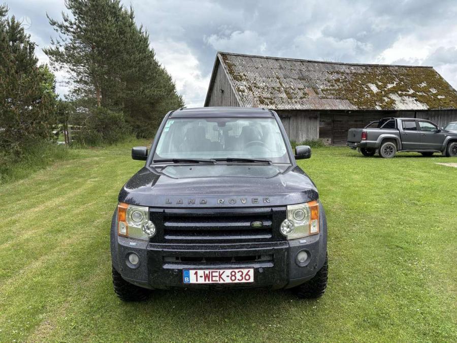Blue Land Rover Discovery 2005 in Gargzdai, with an engine capacity of 2.72 L and mileage of 220 thousand km for 3300 €, photo 3 on AUTOMOTO.COM.LV