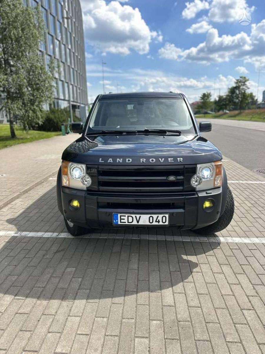 Zils Land Rover Discovery 2008 Viļņa, ar dzinēja tilpumu 2.72 L un nobraukumu 379 tūkst. km par 3900 €, foto 1 vietnē AUTOMOTO.COM.LV