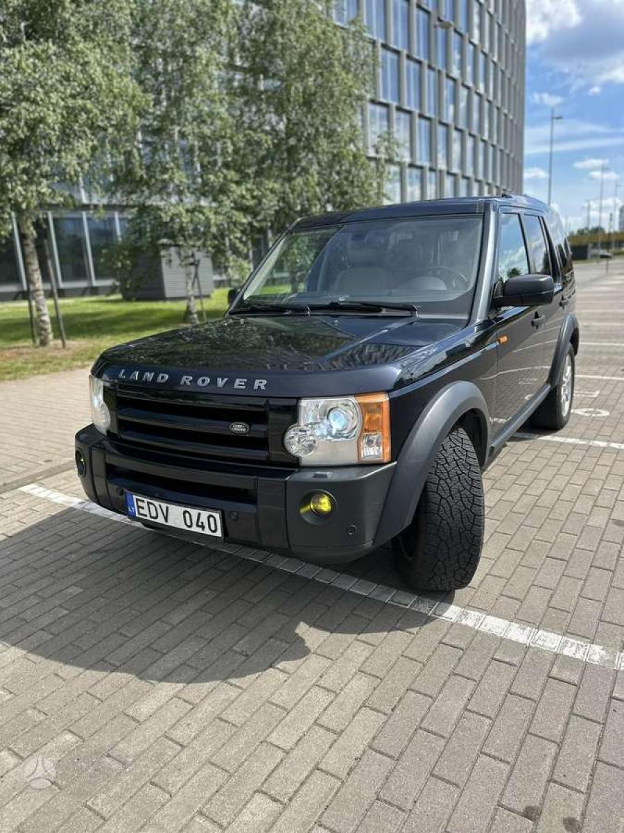 Zils Land Rover Discovery 2008 Viļņa, ar dzinēja tilpumu 2.72 L un nobraukumu 379 tūkst. km par 3900 €, foto 3 vietnē AUTOMOTO.COM.LV