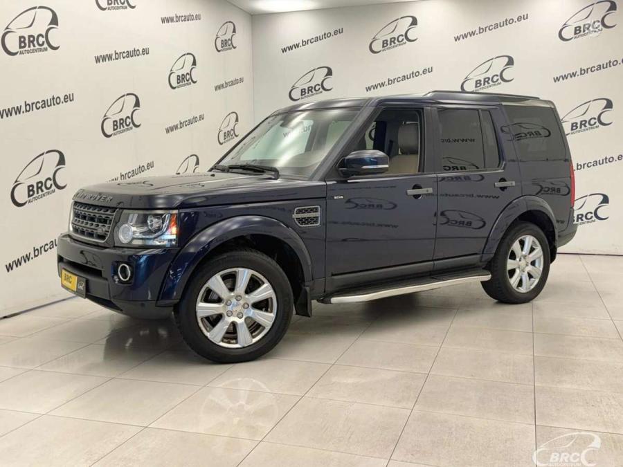 Zils Land Rover Discovery 2015 Viļņa, ar dzinēja tilpumu 3.00 L un nobraukumu 201 tūkst. km par 11900 €, foto 1 vietnē AUTOMOTO.COM.LV