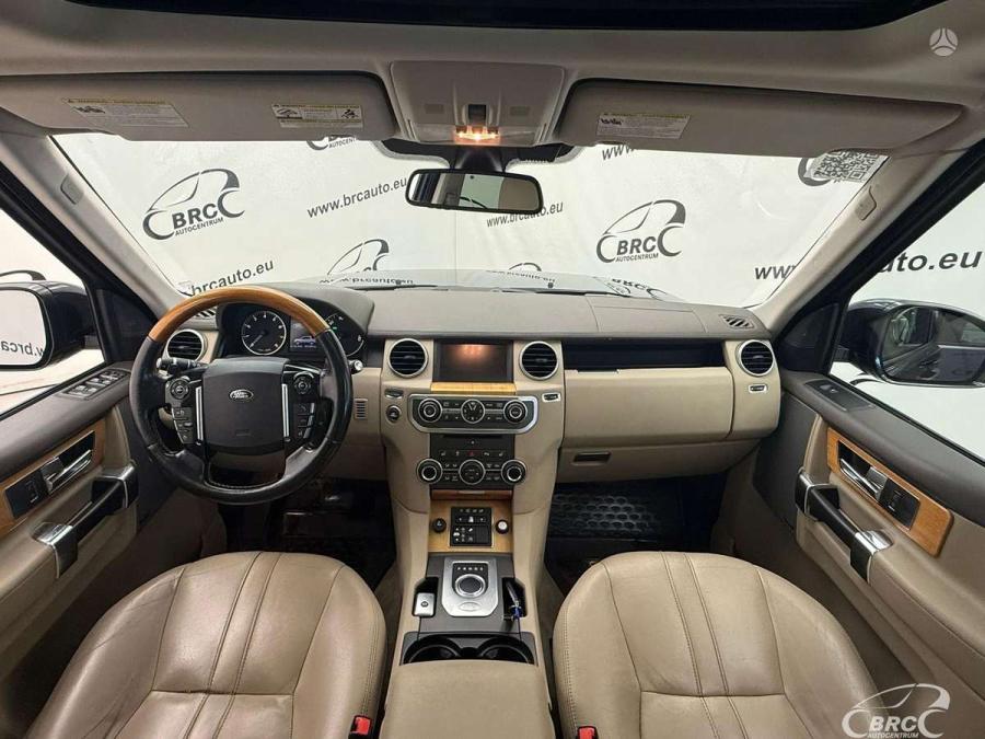 Zils Land Rover Discovery 2015 Viļņa, ar dzinēja tilpumu 3.00 L un nobraukumu 201 tūkst. km par 11900 €, foto 5 vietnē AUTOMOTO.COM.LV