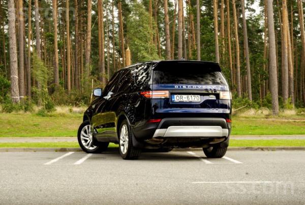 Zils Land Rover Discovery 2018 Rīga, ar dzinēja tilpumu 3.00 L un nobraukumu 237 tūkst. km par 20990 €, foto 9 vietnē AUTOMOTO.COM.LV