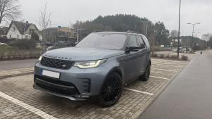 Zils Land Rover Discovery 2022 Viļņa, ar dzinēja tilpumu 3.00 L un nobraukumu 117 tūkst. km par 44900 €, foto  vietnē AUTOMOTO.COM.LV