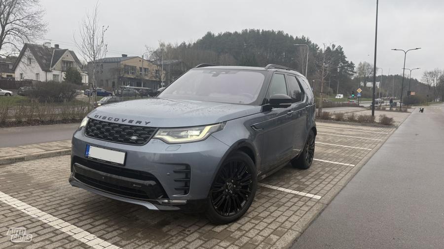 Zils Land Rover Discovery 2022 Viļņa, ar dzinēja tilpumu 3.00 L un nobraukumu 117 tūkst. km par 44900 €, foto 1 vietnē AUTOMOTO.COM.LV