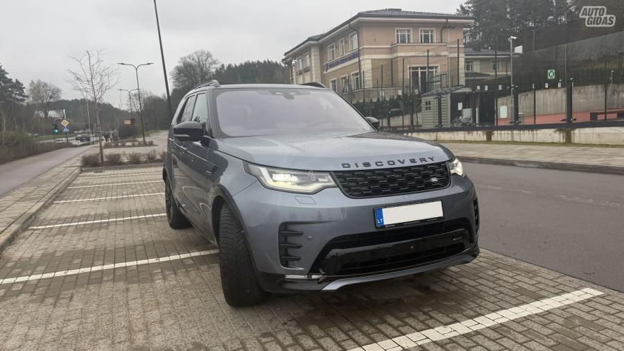 Zils Land Rover Discovery 2022 Viļņa, ar dzinēja tilpumu 3.00 L un nobraukumu 117 tūkst. km par 44900 €, foto 5 vietnē AUTOMOTO.COM.LV