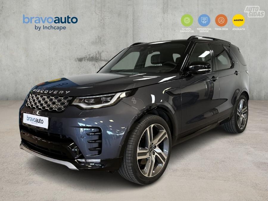 Blue Land Rover Discovery 2024 in Vilnius, with an engine capacity of 3.00 L and mileage of 34 thousand km for 64500 €, photo 1 on AUTOMOTO.COM.LV