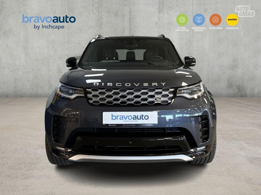 Blue Land Rover Discovery 2024 in Vilnius, with an engine capacity of 3.00 L and mileage of 34 thousand km for 64500 €, photo 8 on AUTOMOTO.COM.LV