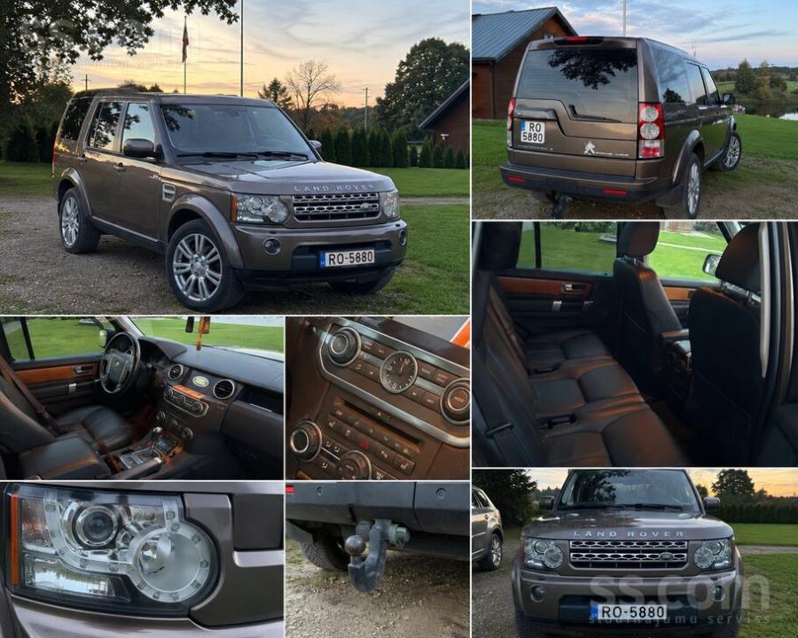 Brown Land Rover Discovery 2010 in Valmiera, with an engine capacity of 3.00 L and mileage of 310 thousand km for 11500 €, photo 1 on AUTOMOTO.COM.LV