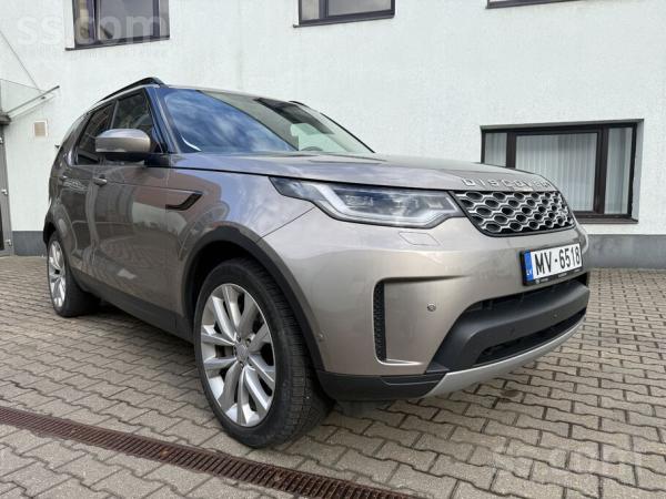 Brown Land Rover Discovery 2021 in Riga, with an engine capacity of 3.00 L and mileage of 85 thousand km for 36950 €, photo 1 on AUTOMOTO.COM.LV