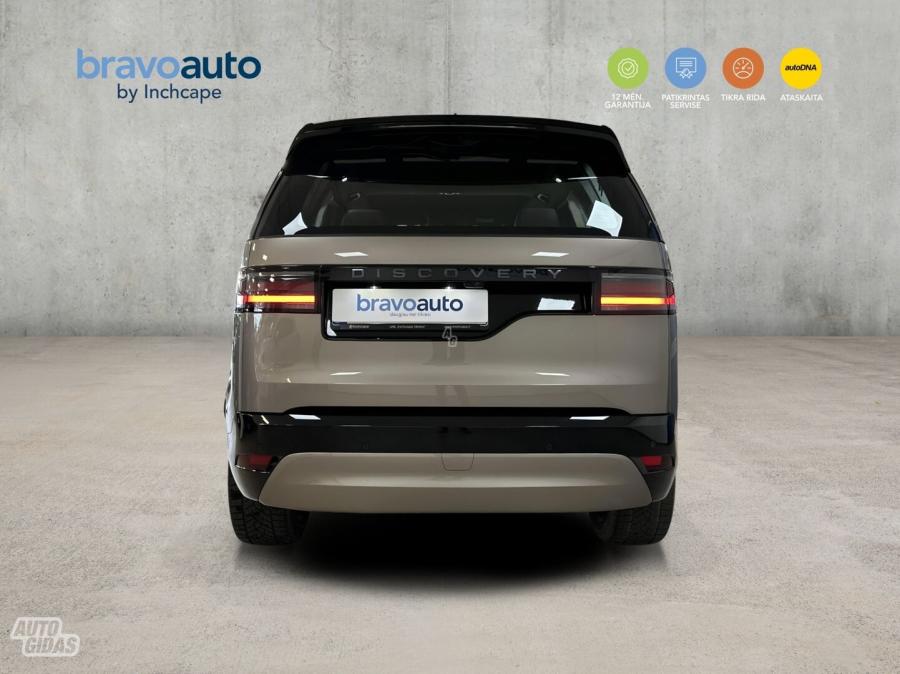 Brown Land Rover Discovery 2025 in Vilnius, with an engine capacity of 3.00 L and mileage of 15 thousand km for 69000 €, photo 5 on AUTOMOTO.COM.LV